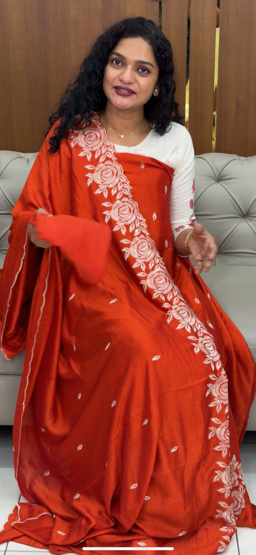 SEMI RAW SILK UNSTITCHED SALWAR SUITS - IHA 29615 – Iha Designs Bridal ...