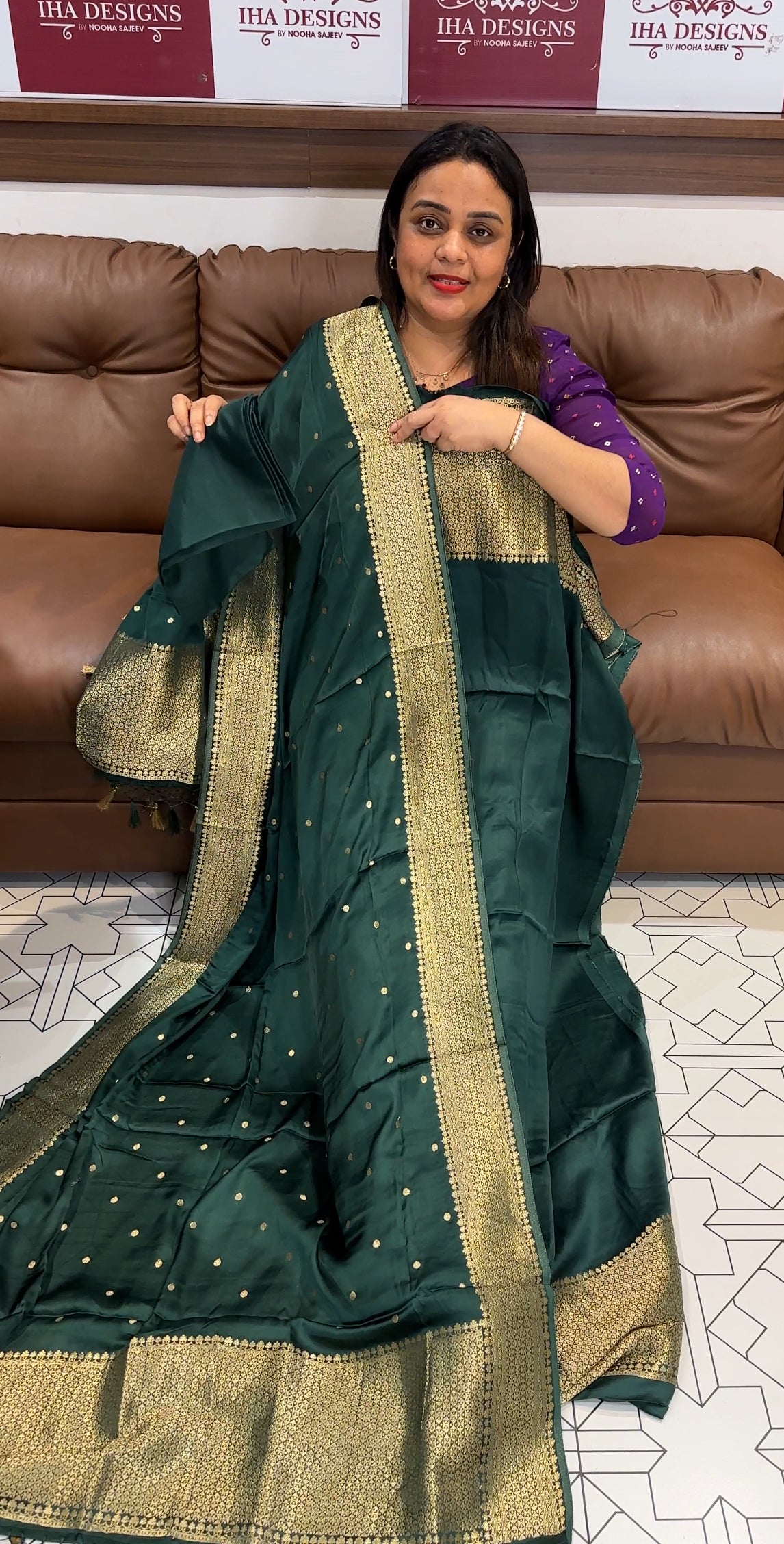 Banarasi Salwar Suits – Iha Designs Bridal Studio